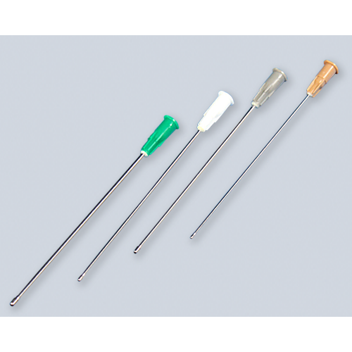 Canule d'aspi Luer otologique boutonnée blanc D:1,4mm LU:10cm x10