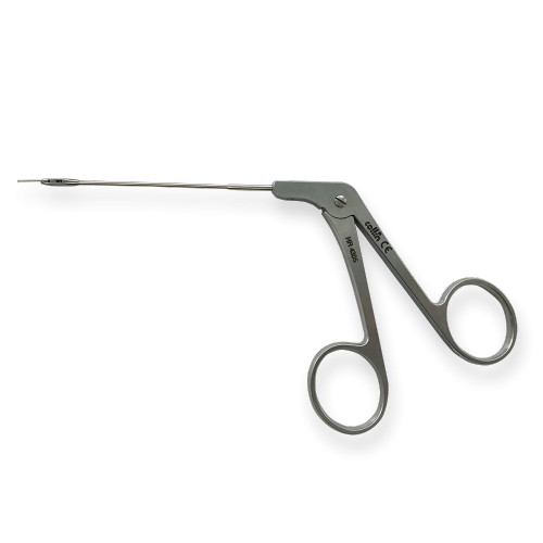 Micro-pince House mors délicats striés cbes à gche ouvert. horizontal