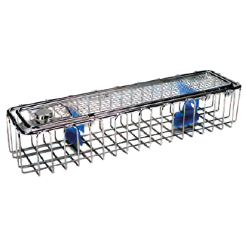 Panier de stérilisation et rangement pour 1 optique 460x80x55mm