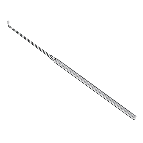 Microrugine courbe à gauche 1,5mm L:16cm